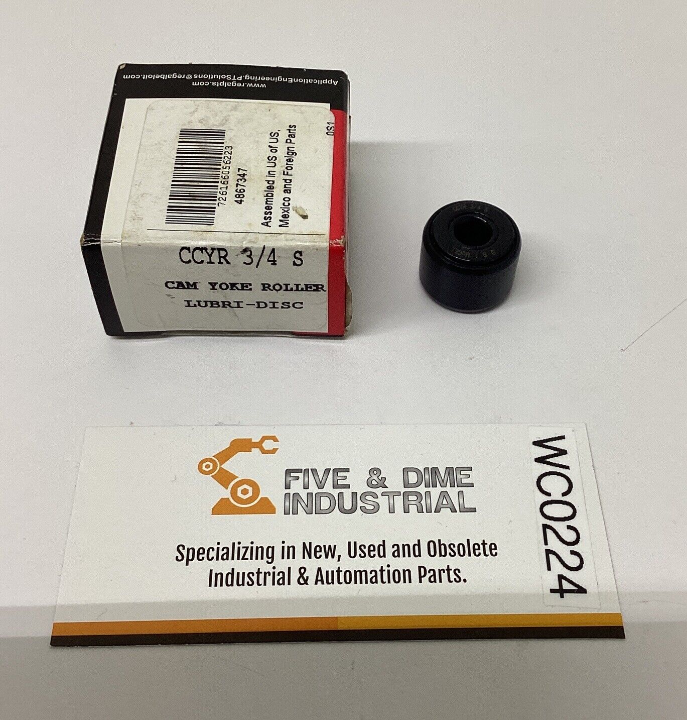 McGill CCYR-3/4-S Cam Yoke Roller | Five and Dime Industrial LLC