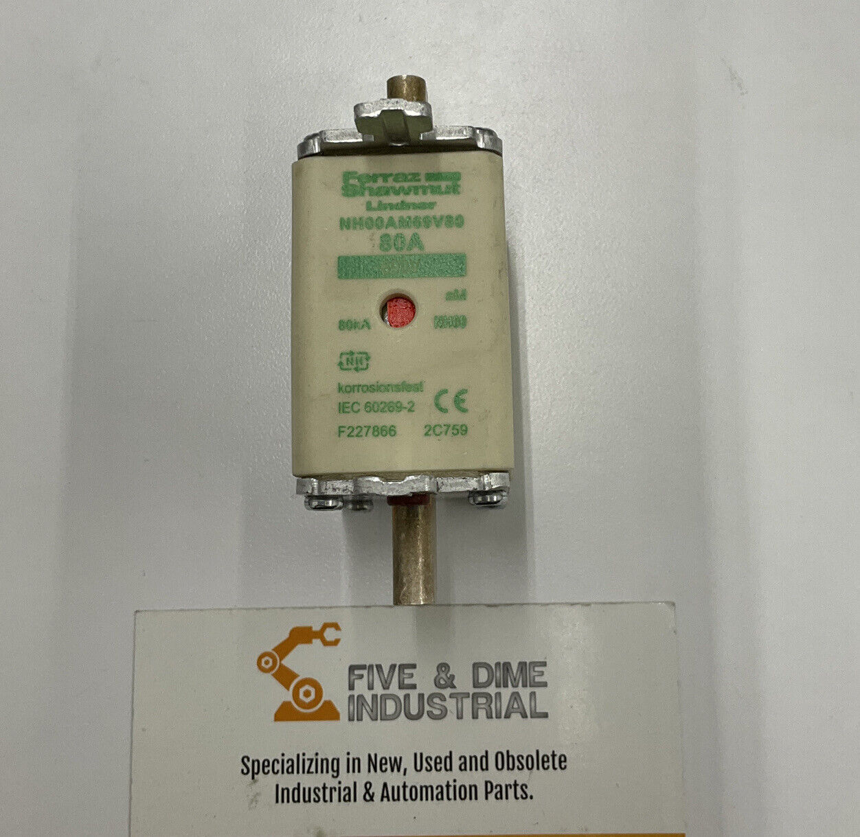Ferraz Shawmut NH00AM69V90 Fuse 80A 690V IEC 60269-2 | Five and Dime ...