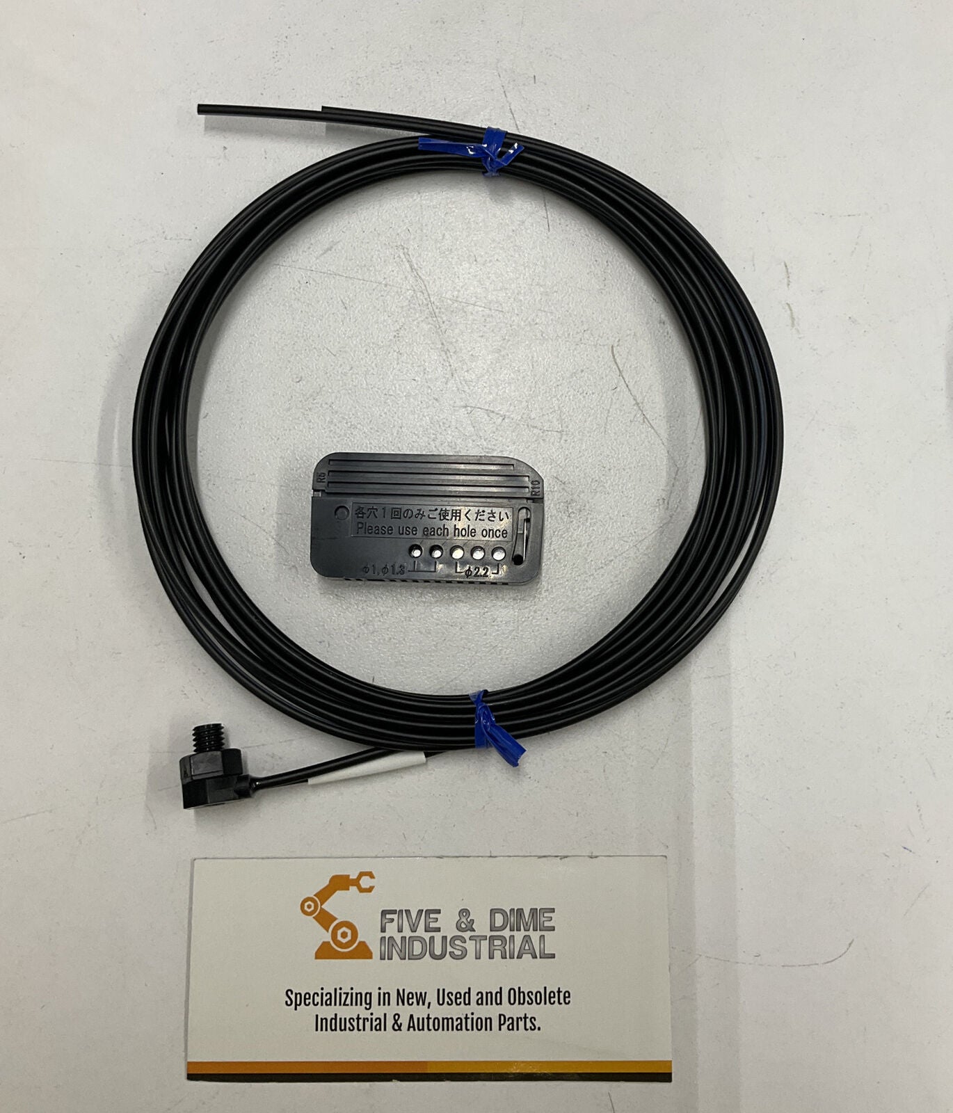 Optex NF25-D Fiber Optic Cable & Cutter 90 Degree M6 2 Meters | Five ...