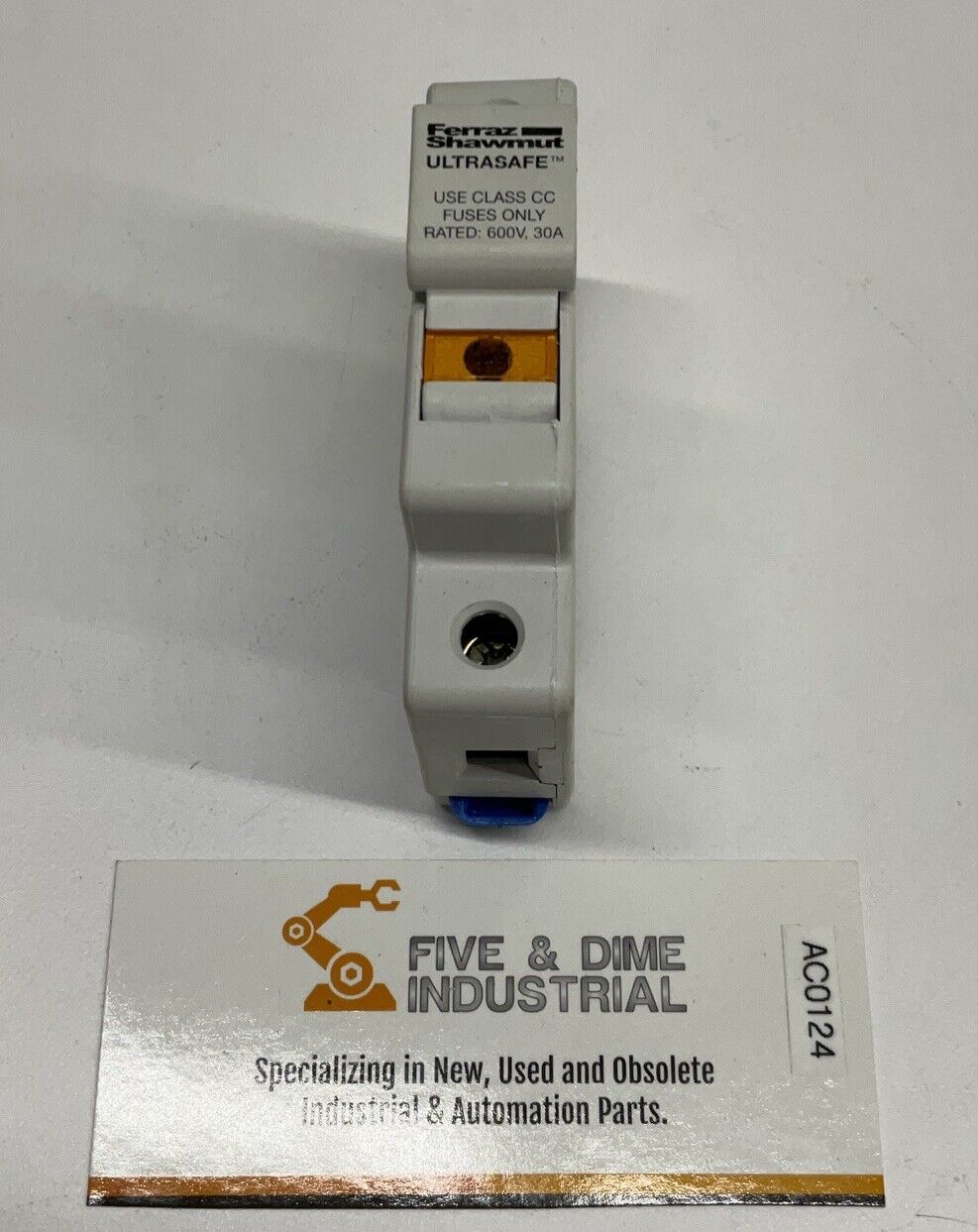 Ferraz Shawmut X213943 Ultrasafe Din Mount Fuse Holder 30 Amp USCC1I ...