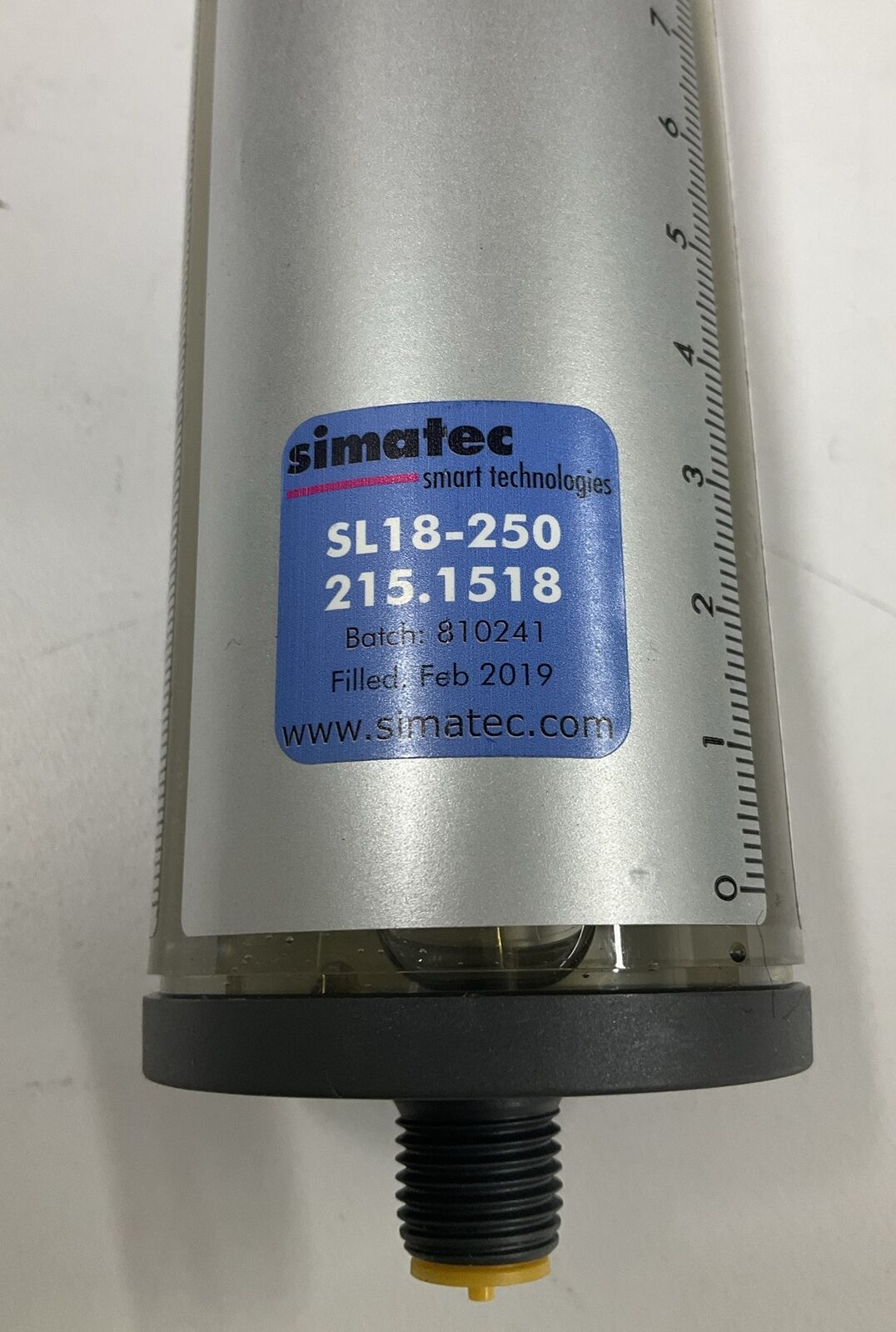 Simatec SL18-250 Simalube 250 ML Single Point Automatic Lubricator NOS ...