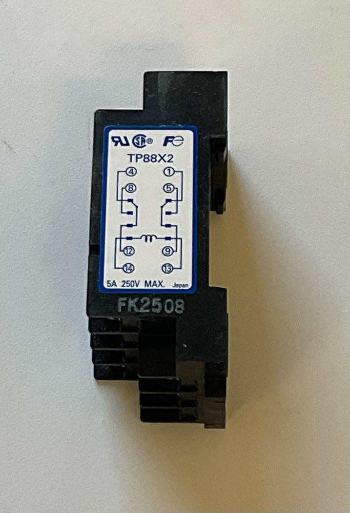 Automation Direct TP88X2 14 Pin Relay Socket Din Mount | Five and Dime ...