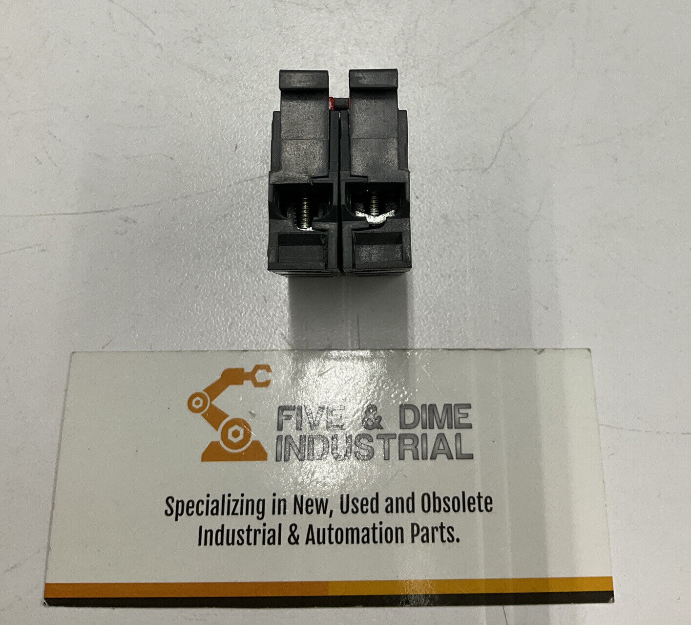ABB MCB-02 Push Button Switch / Auxiliary Contact Block NC | Five and ...