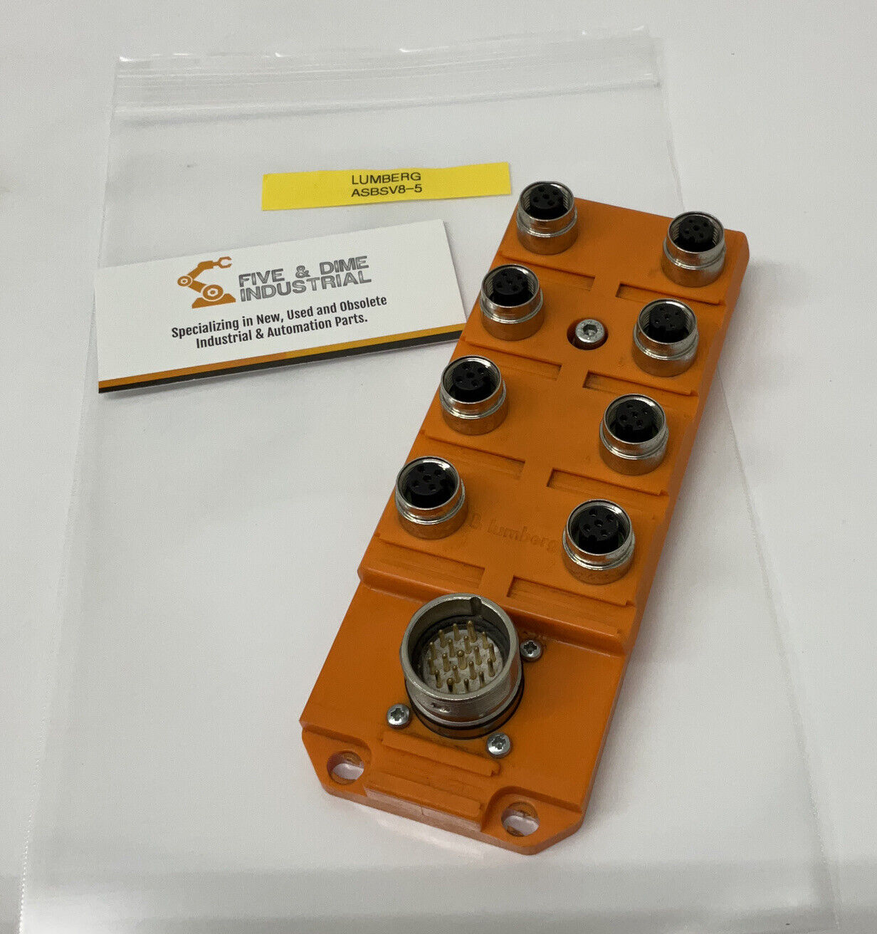 Lumberg ASBSV8-5 8Point Actuator Sensor Box | Five and Dime Industrial LLC