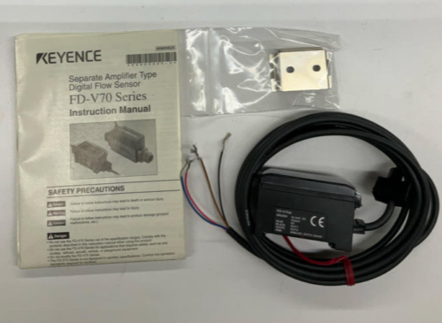 Keyence FD-V70A Digital Flow Sensor Amplifier | Five and Dime Industrial LLC