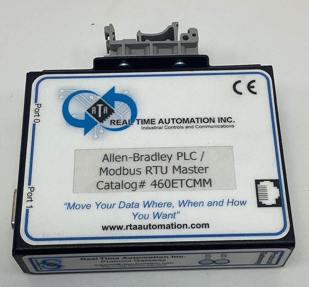 Real Time Automation 460ETCMM Modbus to Allen Bradley Gateway | Five ...